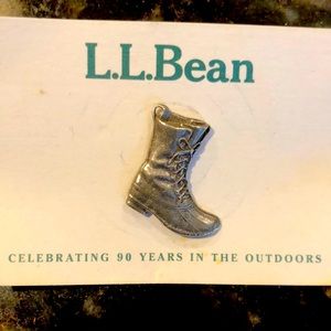 L.L. Bean | Jewelry | Vintage Llbean Hunting Boot Pin 9th Anniversary ...